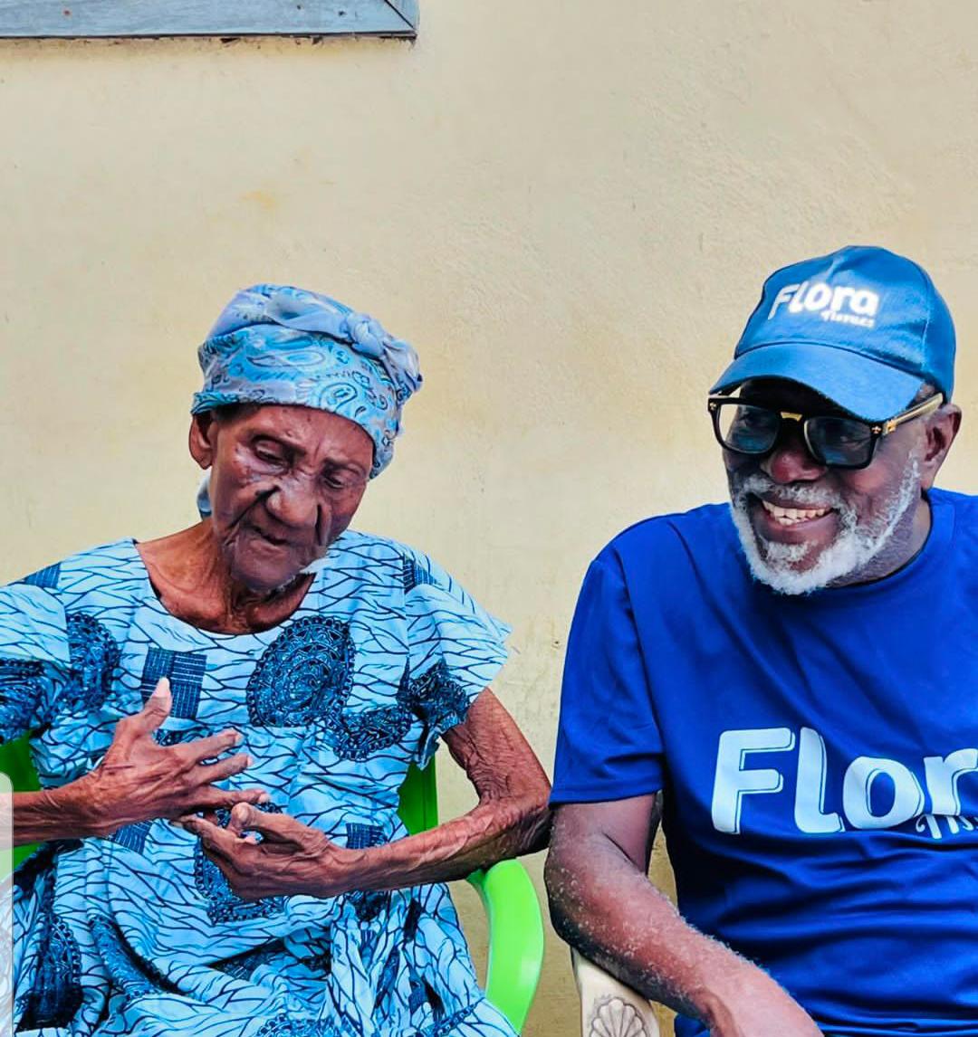 Meet Fred Amugi's 100-year-old mother [Photos] - Adomonline.com