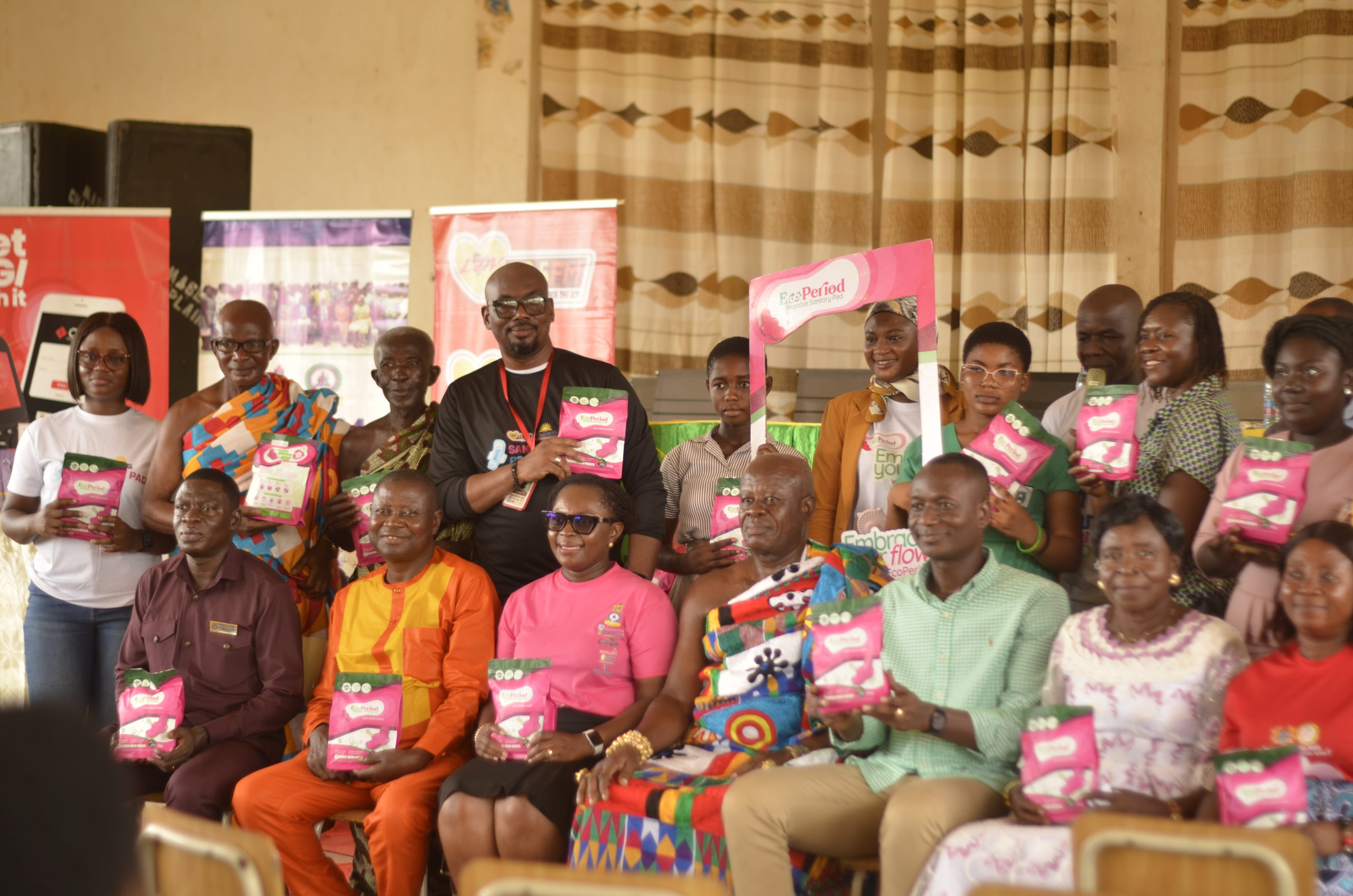 Amansie South District to set up Pad Bank after Luv FM sanitary pad ...