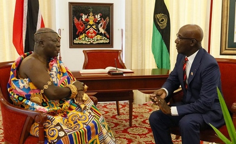Trinidad and Tobago PM heads to Ghana for Asantehene's 25th anniversary ...
