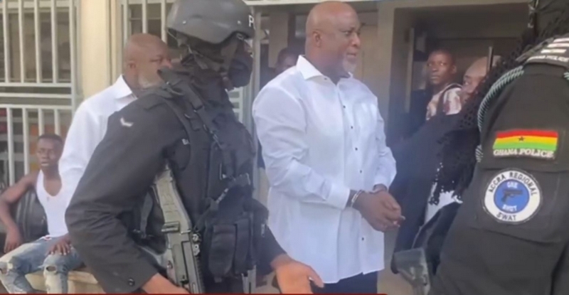 I used fire crackers not dynamite - Hopeson Adorye beats retreat ...