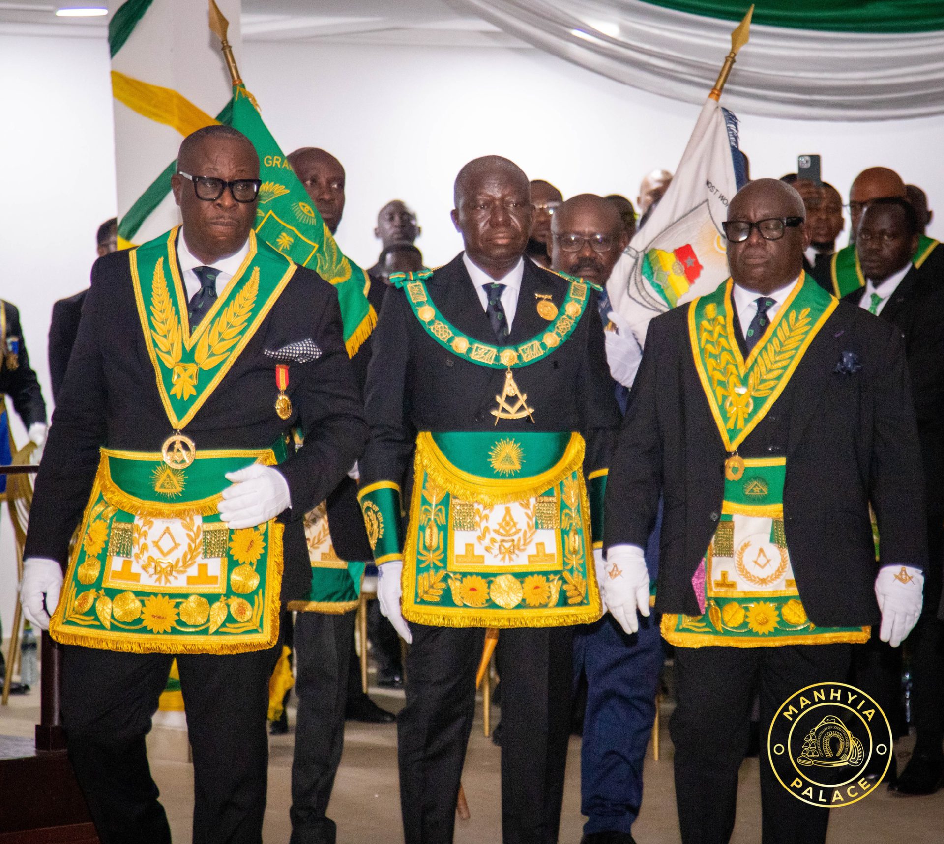 Freemasons honour Asantehene [Photos] - The Ghana Guardian News
