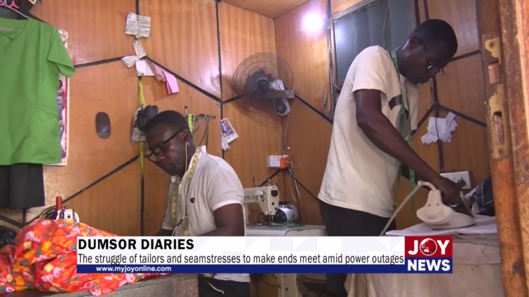 Dumsor Diaries: The struggle of tailors and seamstresses to make ends ...