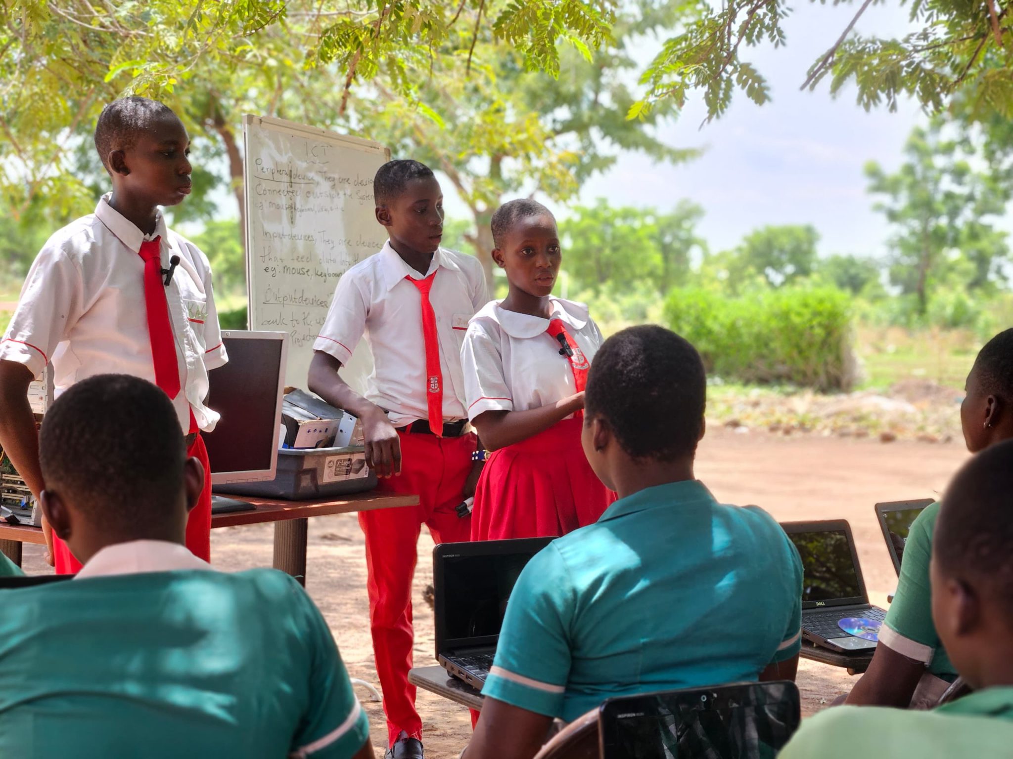 ICT on wheels: Students of Northern College of Science and Technology ...