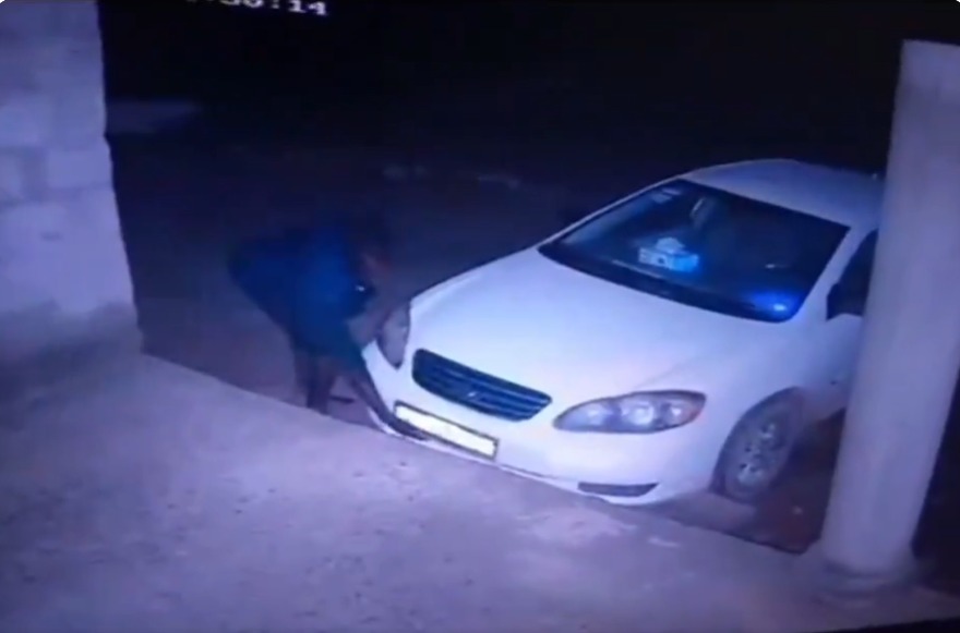 CCTV exposes car battery thief at Amasaman - Adomonline.com