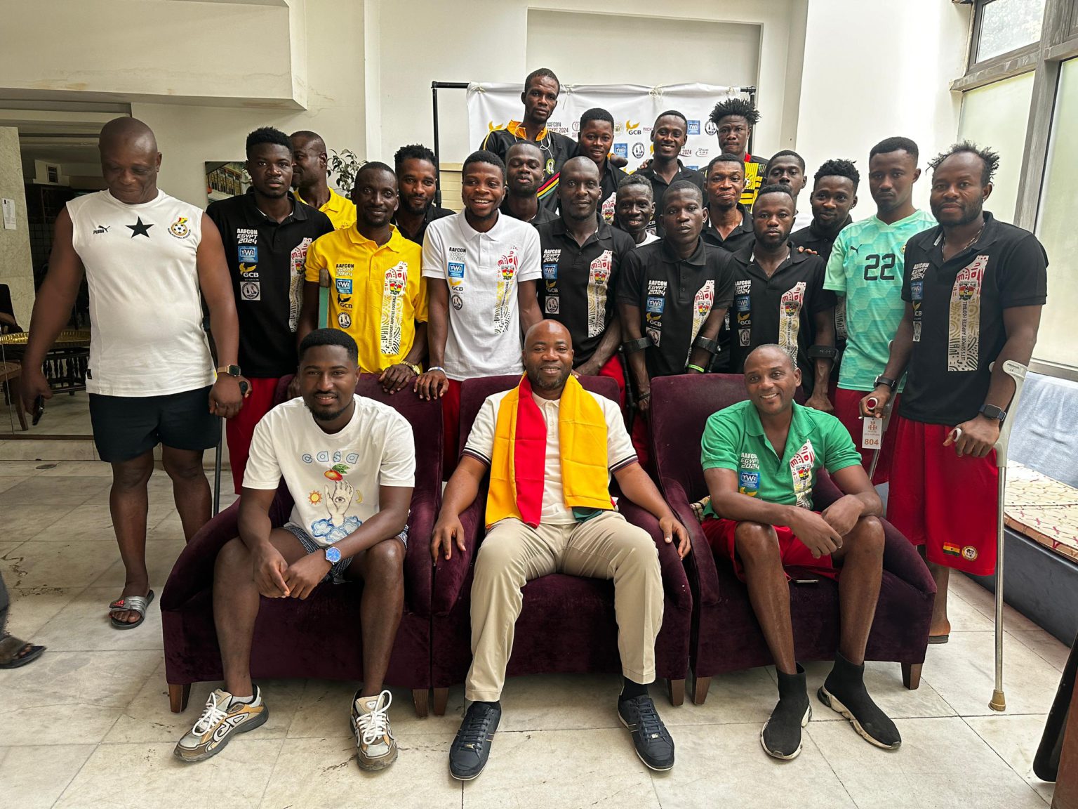 Samson Deen's message to Ghana Amputee National Football Team, 'The ...
