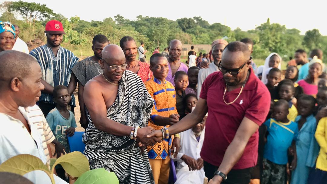 Kadjebi MP cuts sod for construction of TVET school at Dodo Amanfrom ...