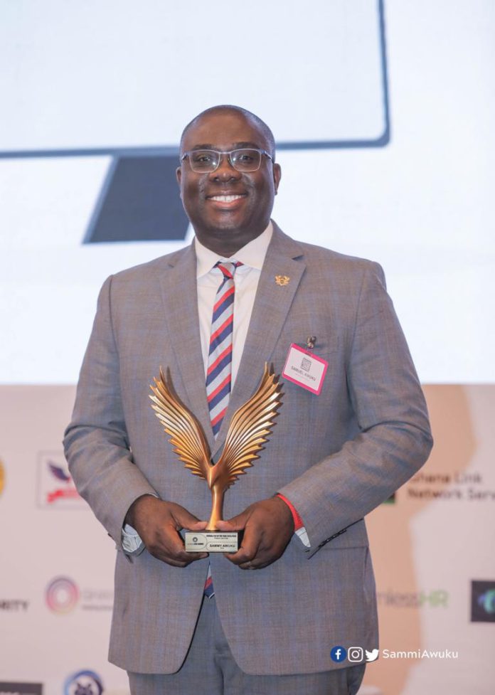 NLA D-G, Sammi Awuku, wins Public Sector CEO of the Year 2 years in a ...