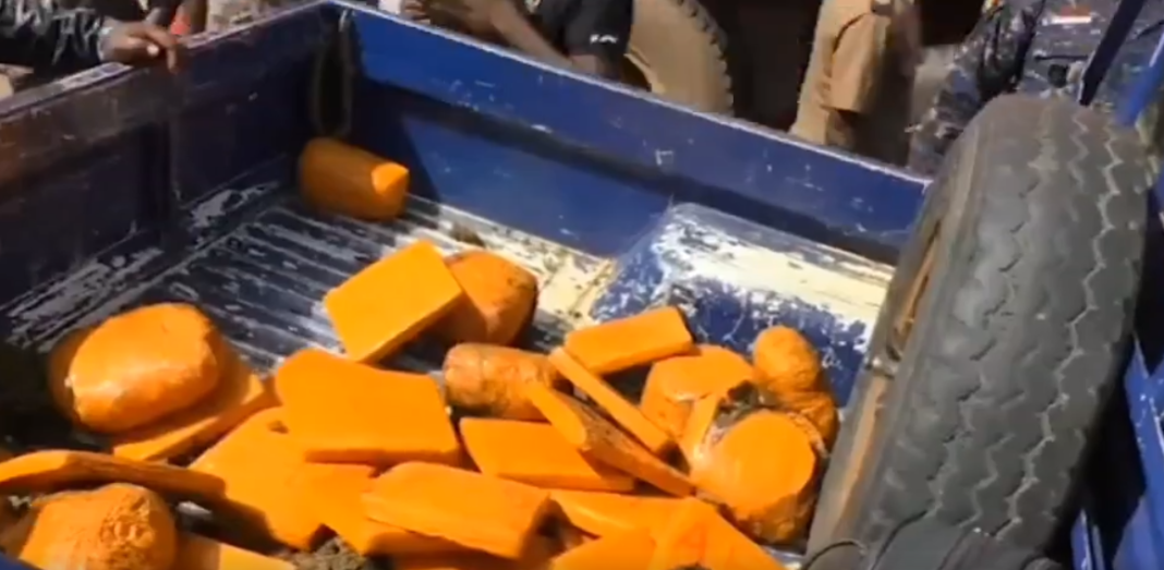 Metro Mass bus catches fire with parcels of suspected 'marijuana', acid ...