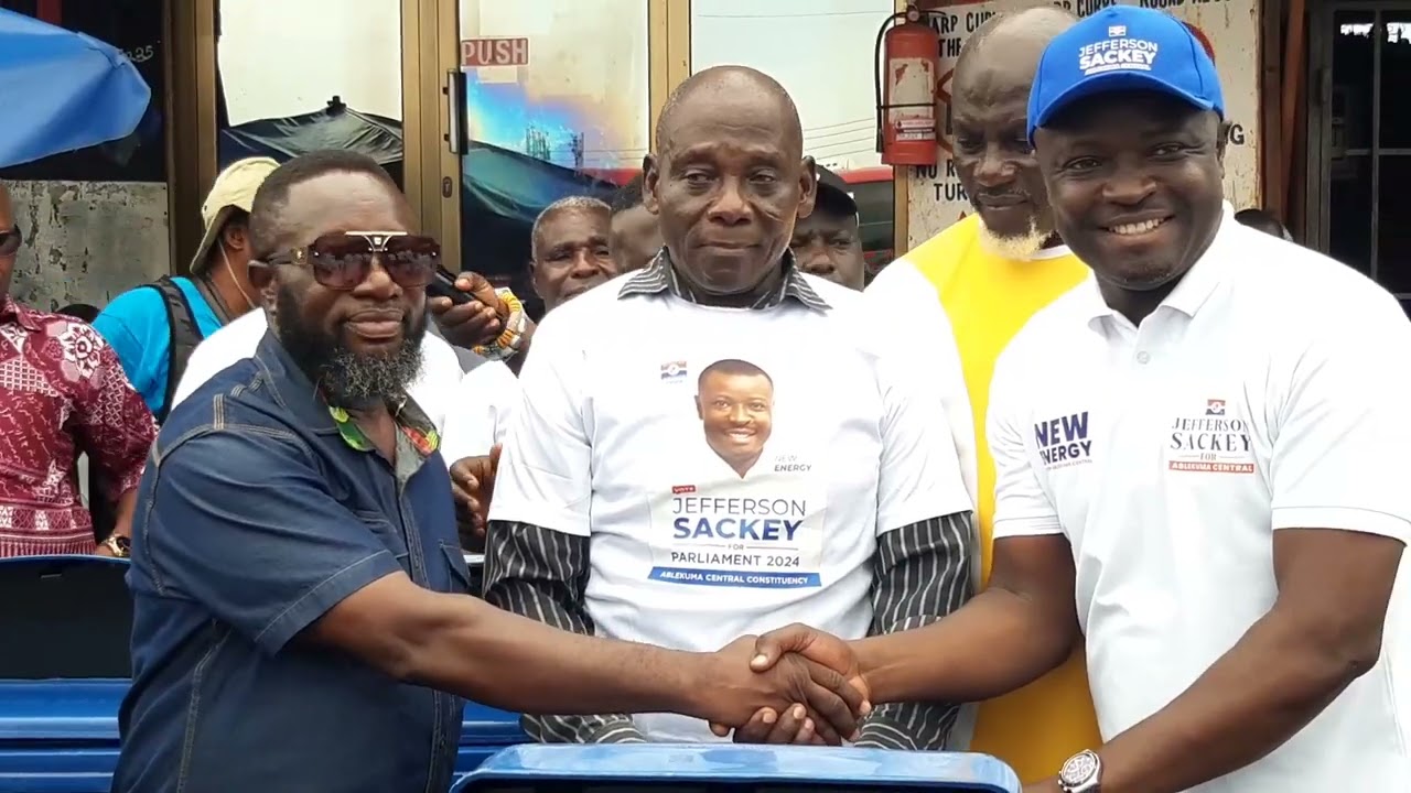 Jefferson Sackey leads clean-up exercise in Ablekuma Central, donates ...