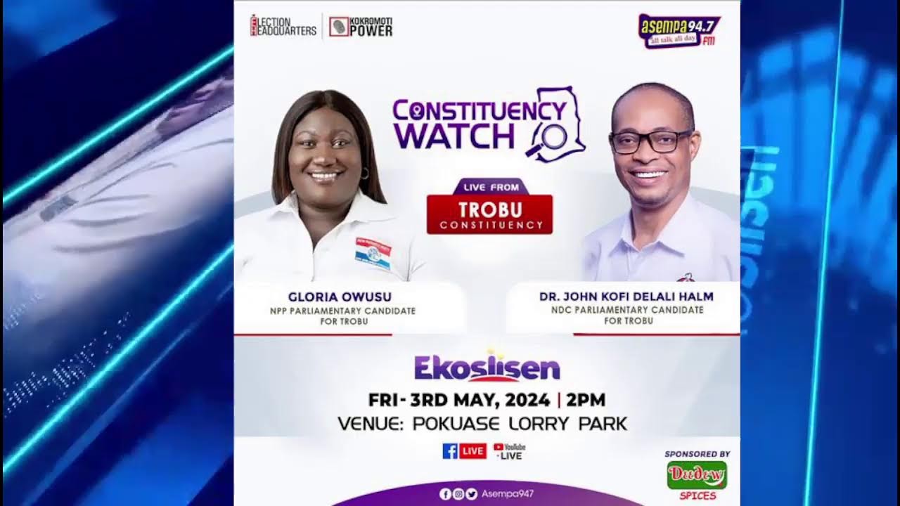 Trobu NDC, NPP PCs face off on constituency watch [Video] - Adomonline.com