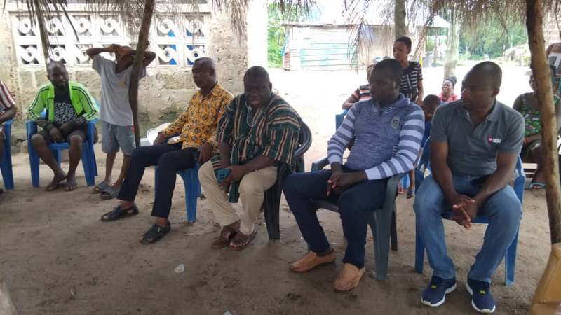 MP for Agotime-Ziope inspects ongoing school project - Adomonline.com