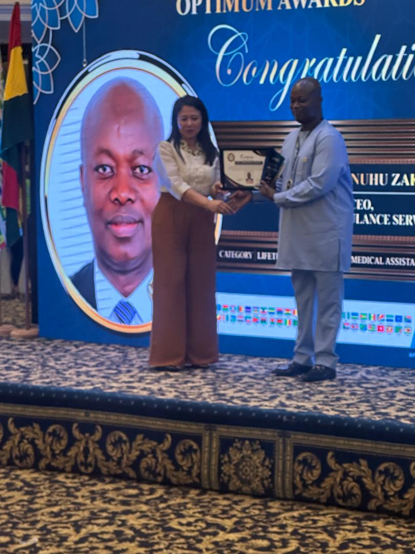National Ambulance Service CEO honoured at African Public Service ...