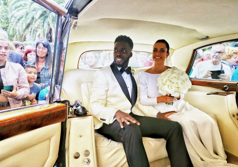 Inaki Williams weds longtime girlfriend in Spain [Photos] - Adomonline.com