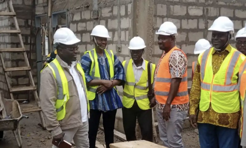 Local Government Minister inspects ongoing infrastructure projects in ...