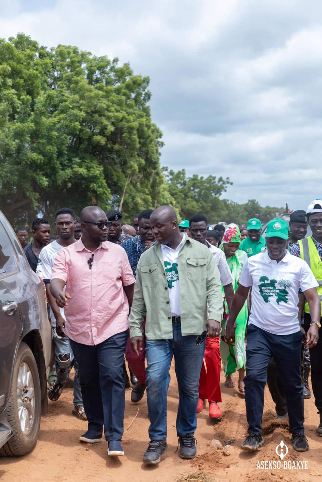 Asenso-Boakye inspects road projects in Savannah region - Adomonline.com
