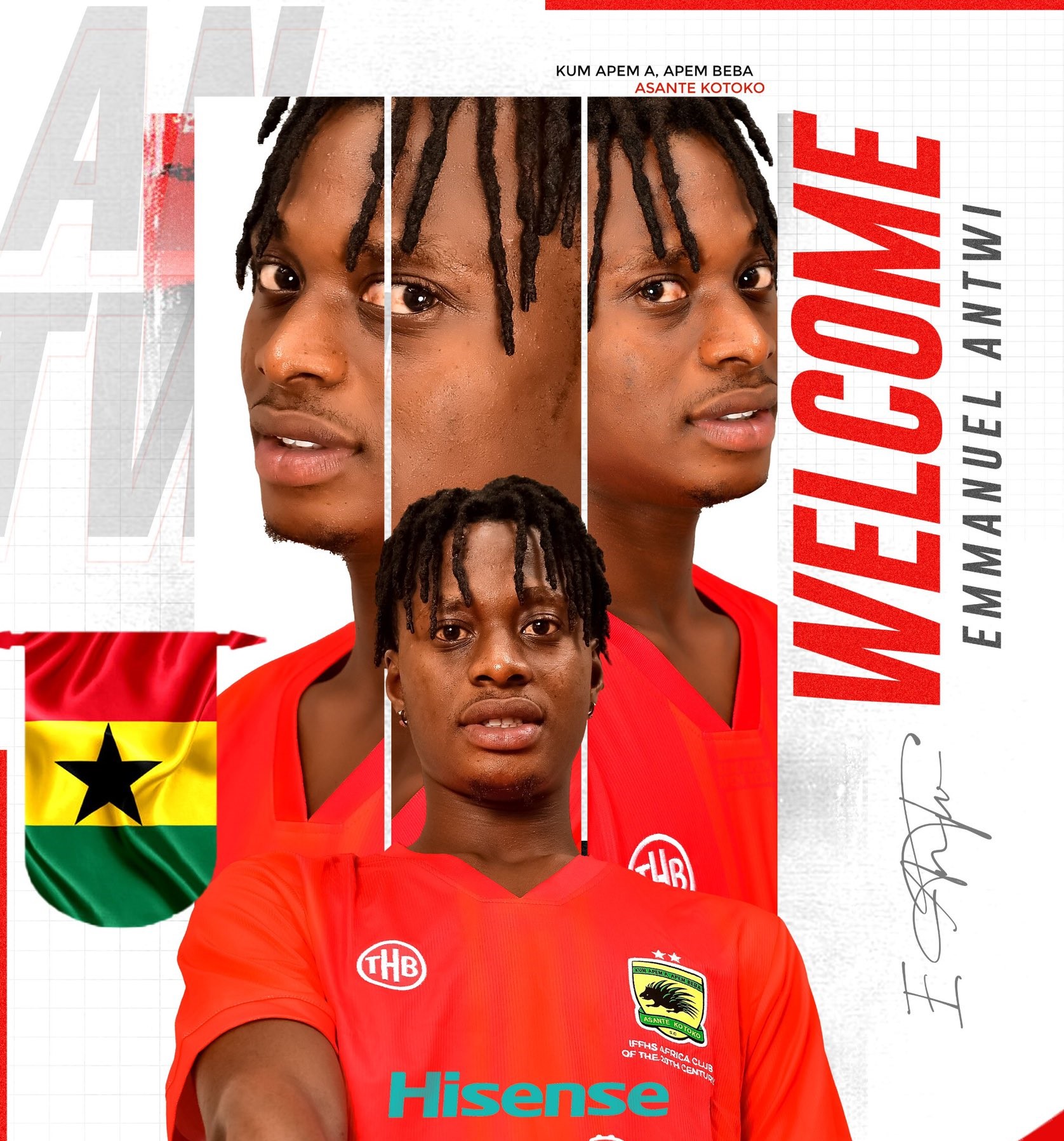 Asante Kotoko signs Great Olympics midfielder Emmanuel Antwi - Adomonline.com