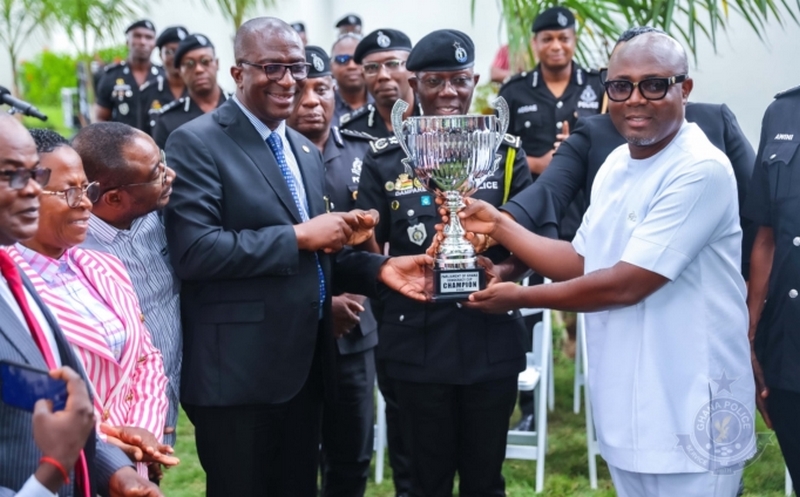 Ghana has been safe in your hands – 2nd Deputy Speaker to IGP