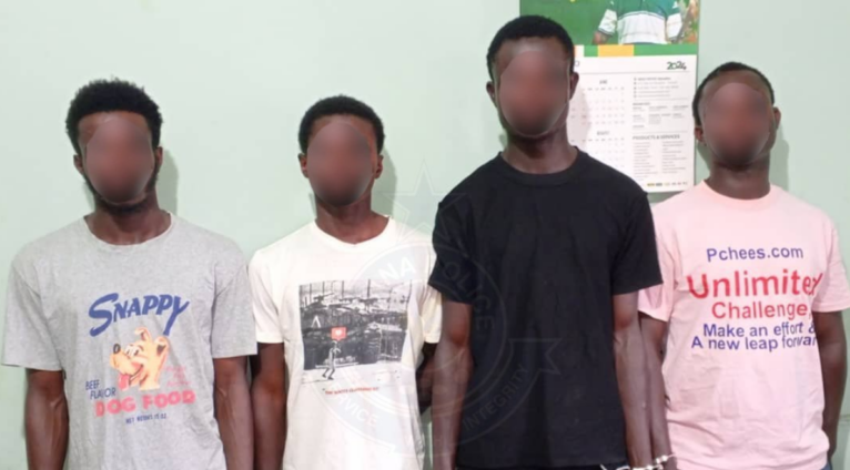 Police arrest four suspects claiming to be robbers in viral video ...