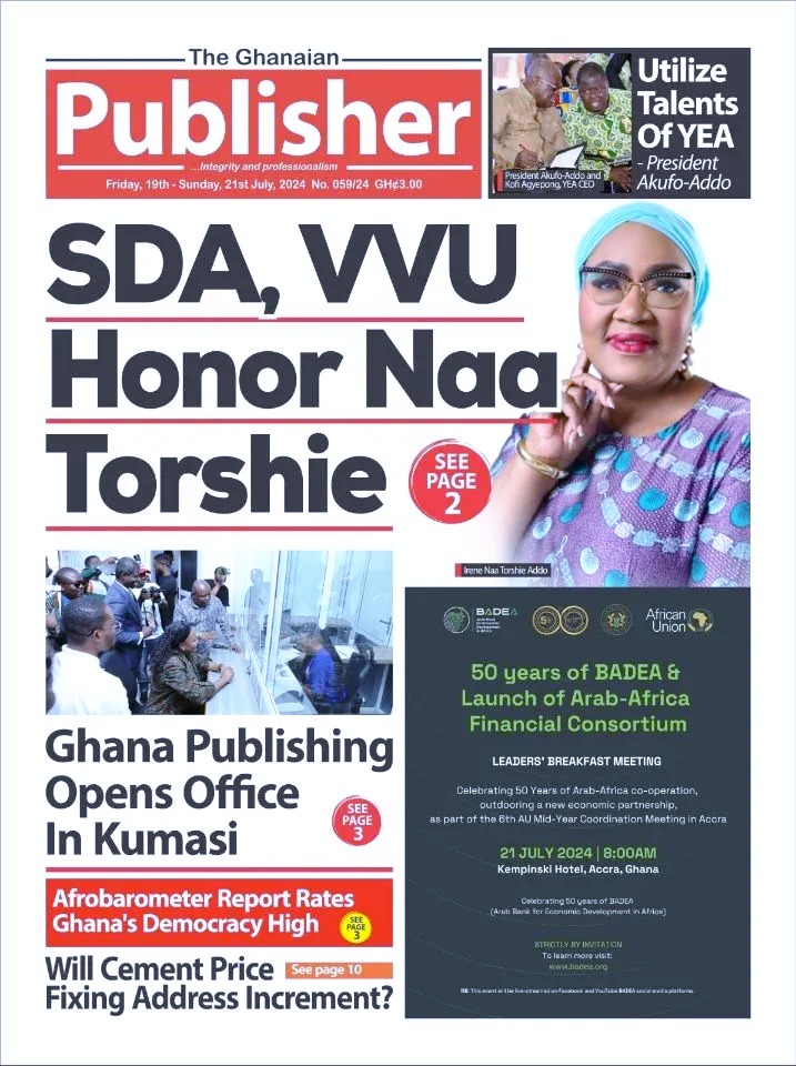 Newspaper headlines: Friday 19th July 2024 - Adomonline.com