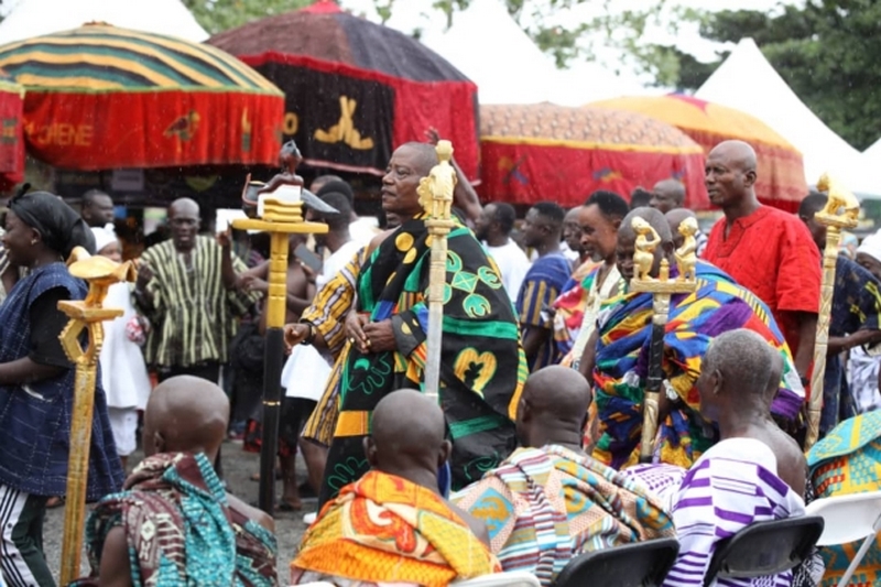 Okyenhene elevates Chief of Akyem-Muoso