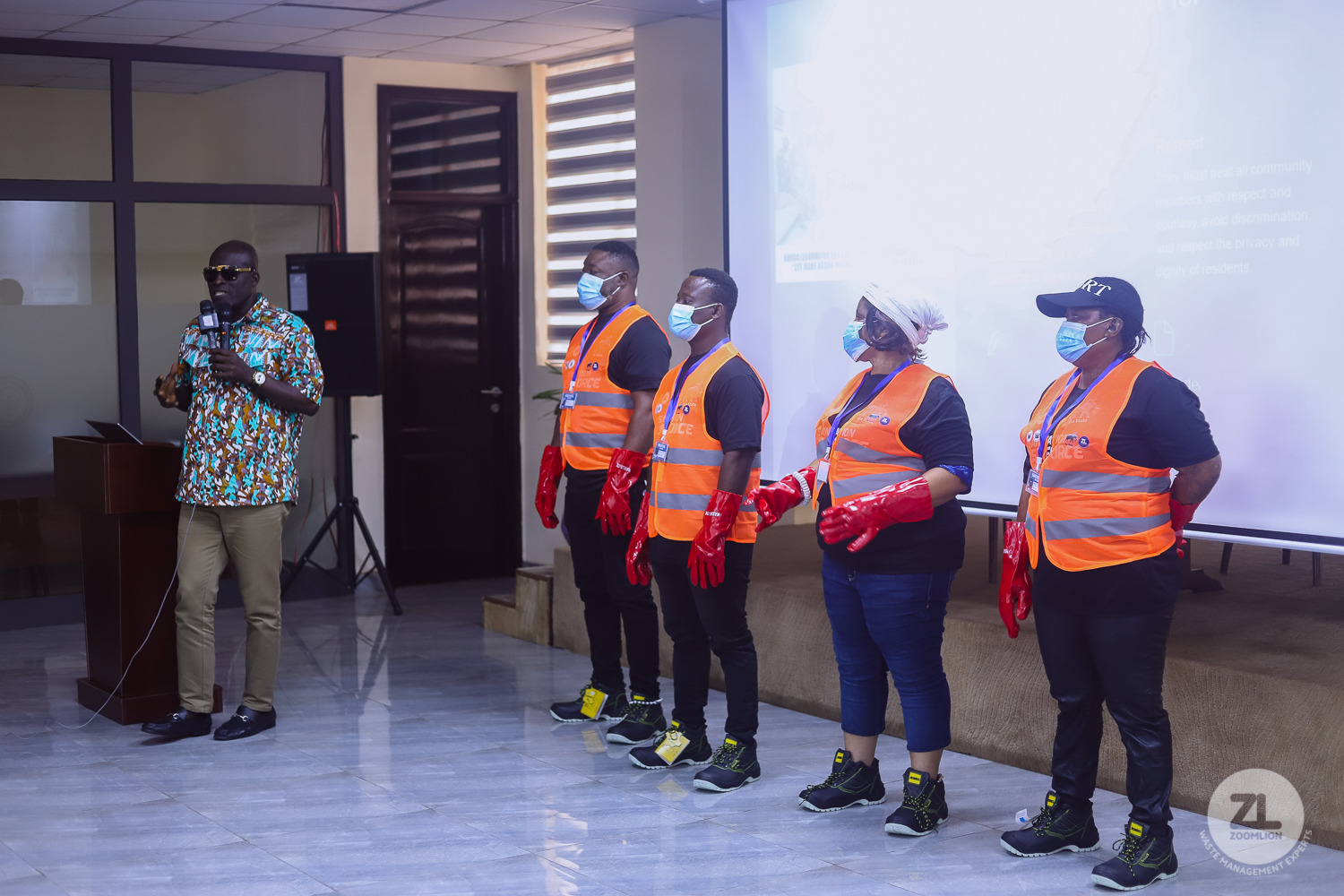 2nd Phase of Homowo Clean-up: Zoomlion donates safety equipment ...
