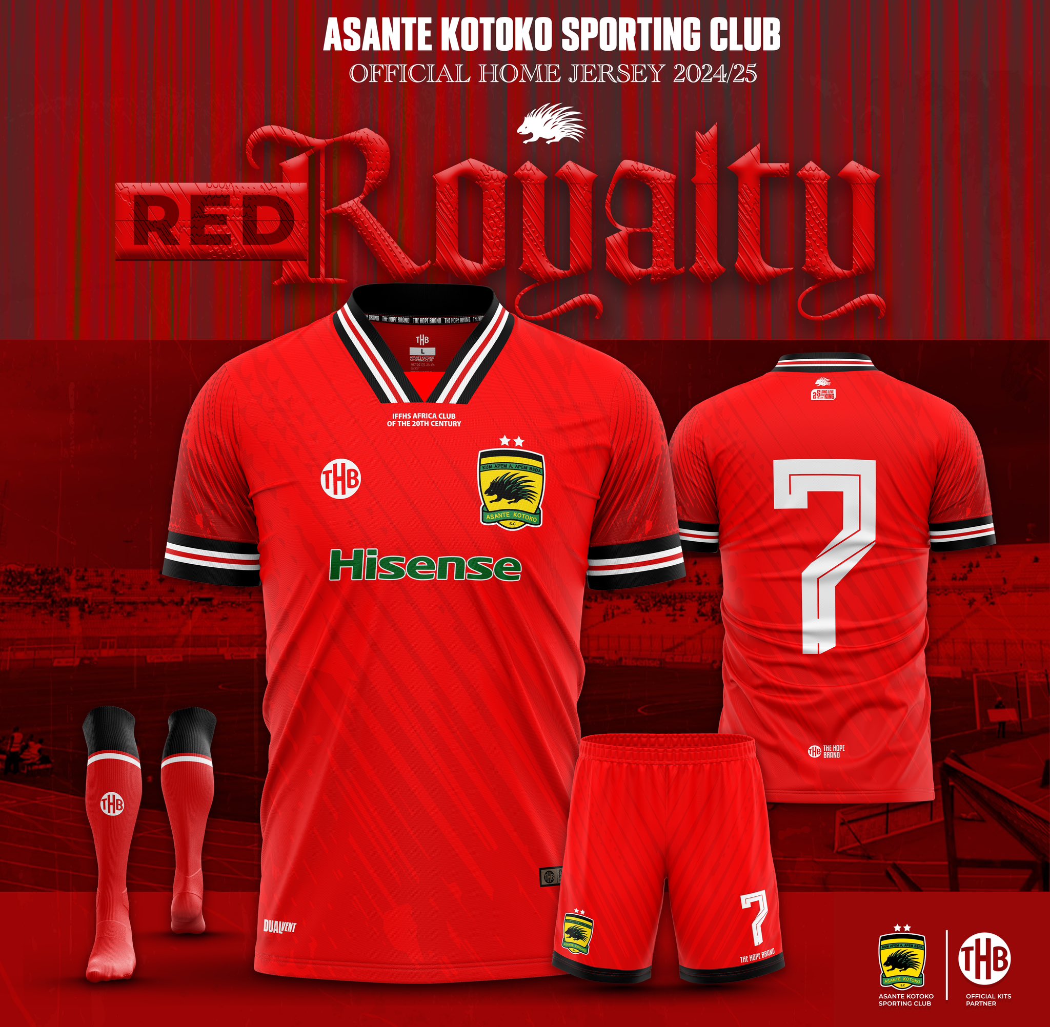 Asante Kotoko extends The Hope Brand deal, release new home and away ...