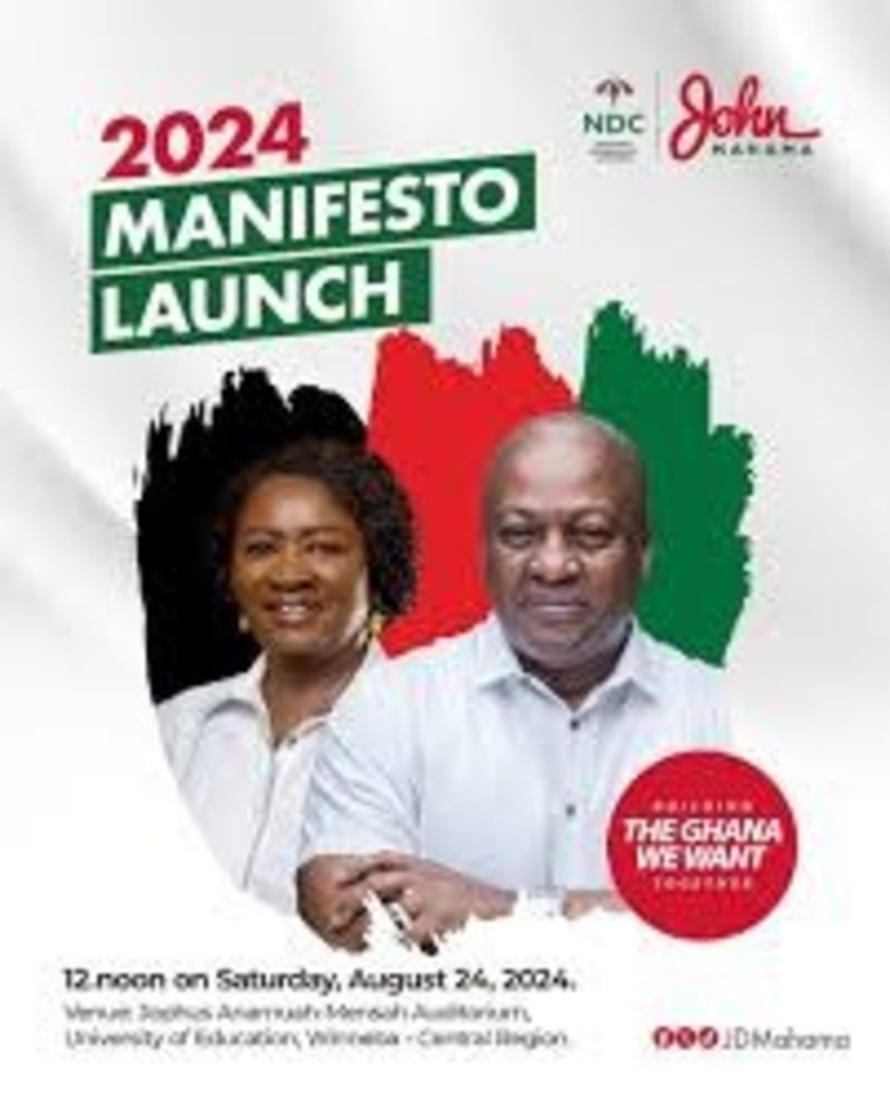 Playback: NDC launches 2024 manifesto - Adomonline.com