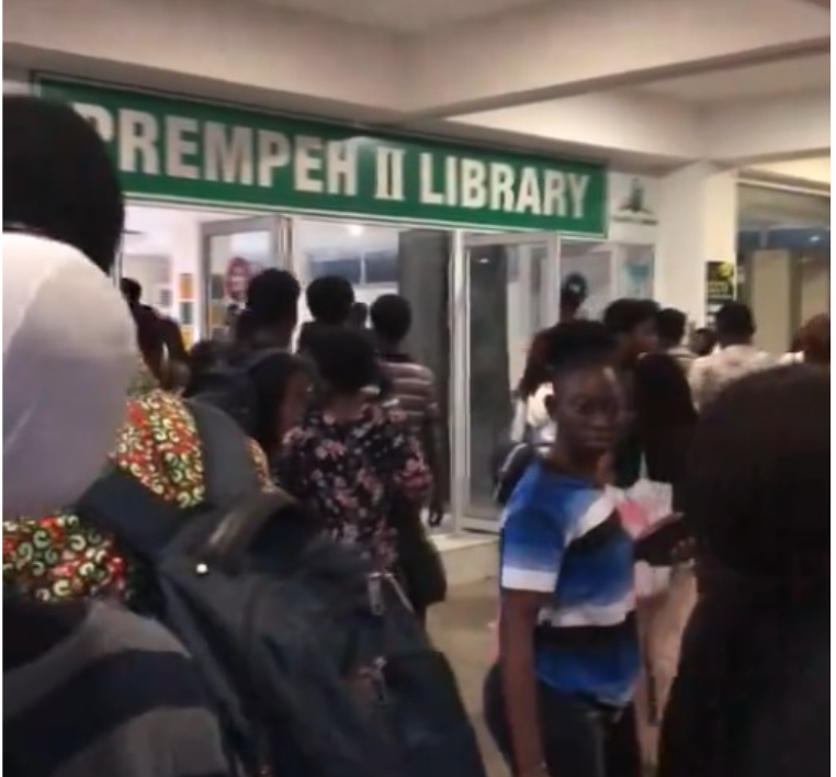 Fire breaks out in KNUST Prempeh II Library