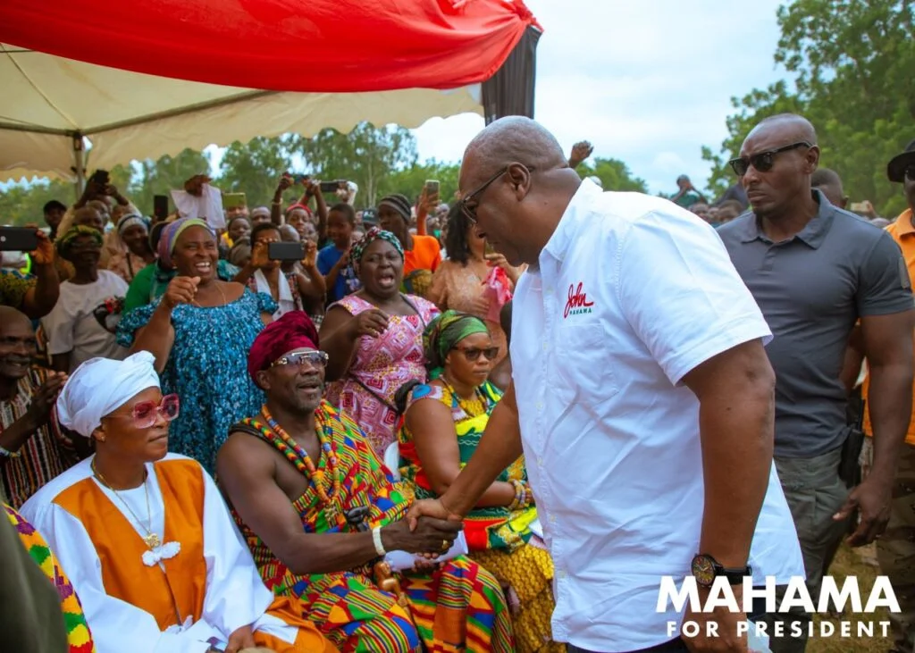 Mahama begins four-day campaign tour in Volta Region - Adomonline.com