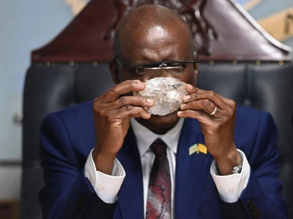 Botswana discovers second largest diamond in the world