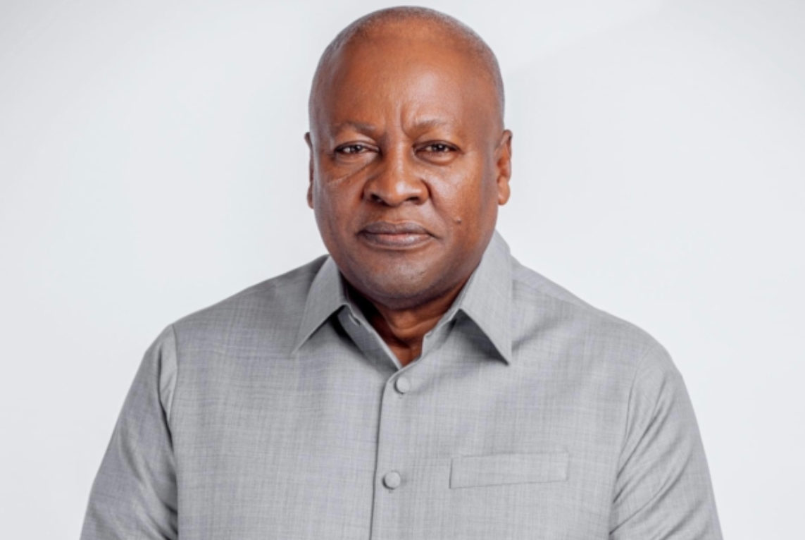 President-elect Mahama pledges economic revival in 2025 New Year message