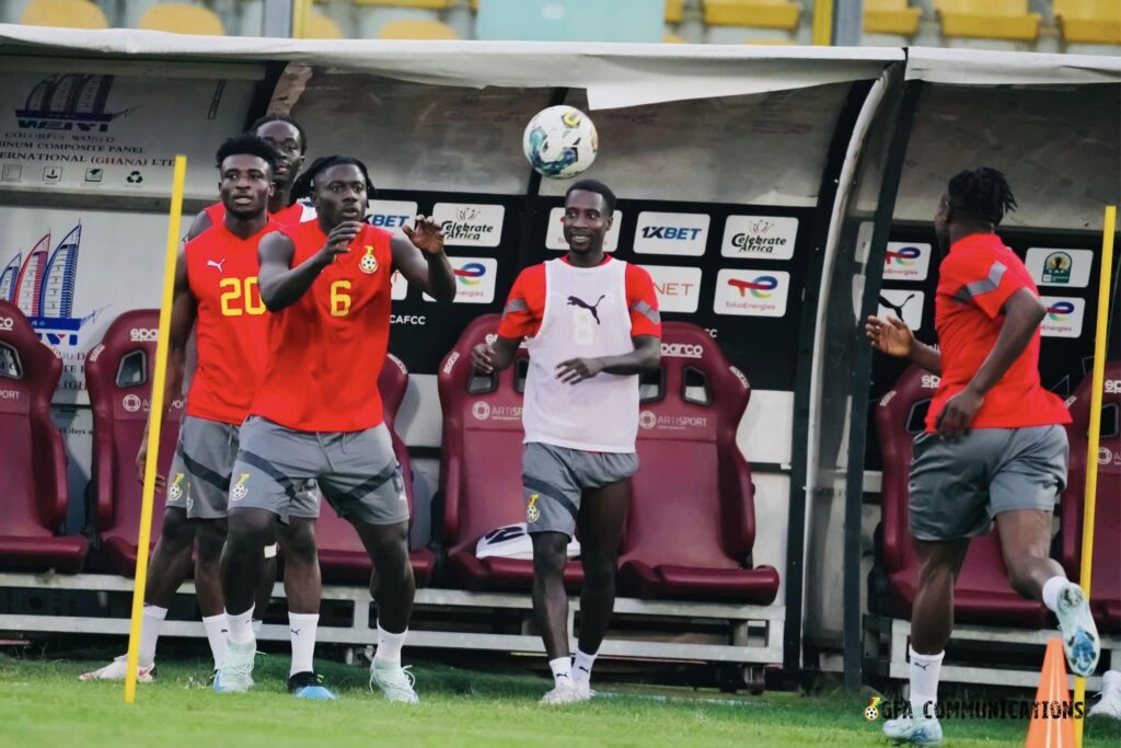 2025 AFCONQ: Black Stars hold final training session ahead of Angola ...