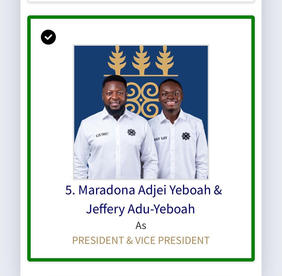Guru breaks silence after victory in Legon SRC election - Adomonline.com