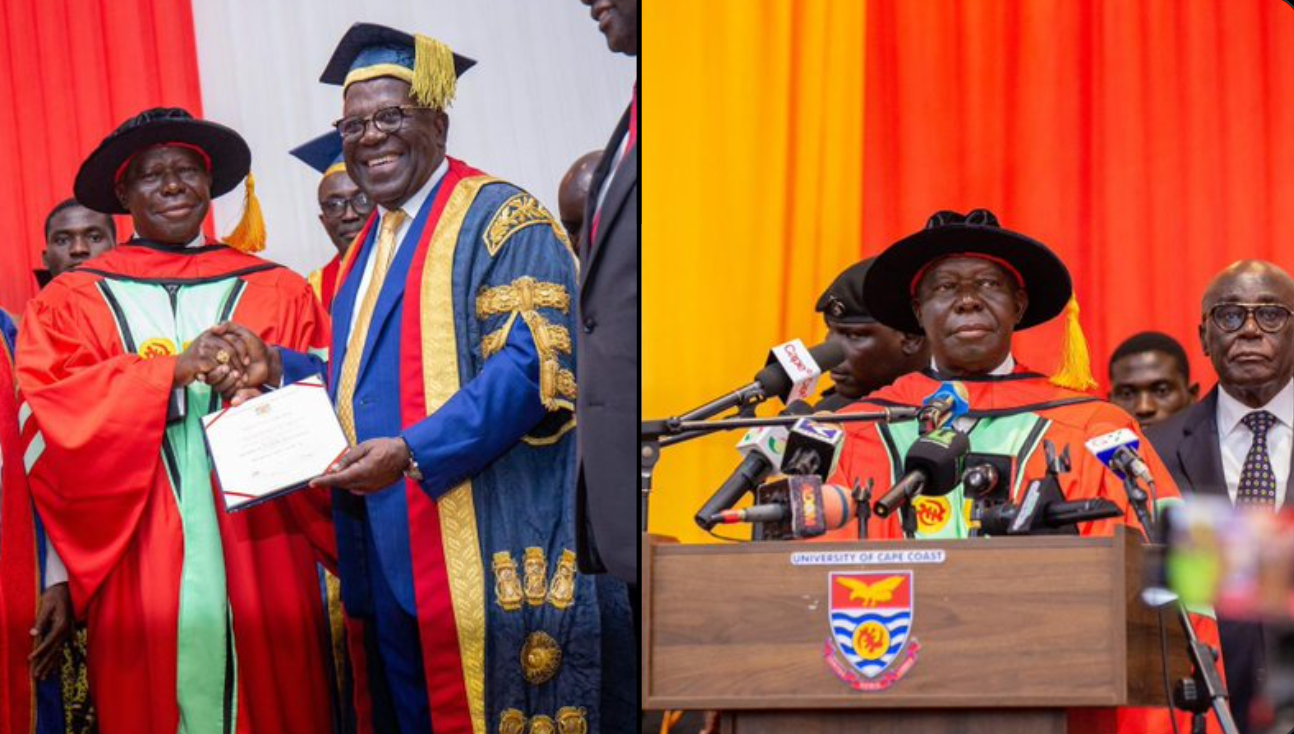 Asantehene Otumfuo Osei Tutu II honoured with Honorary Doctorate at ...