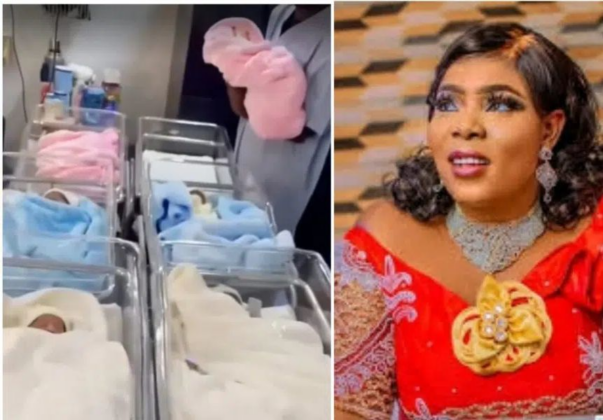 Prophetess welcomes sextuplets after 26 years of waiting