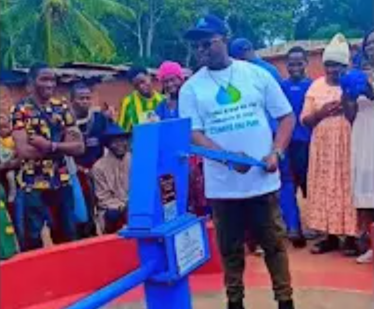 False. Viral video of man pumping water from borehole, not MP for Hohoe ...