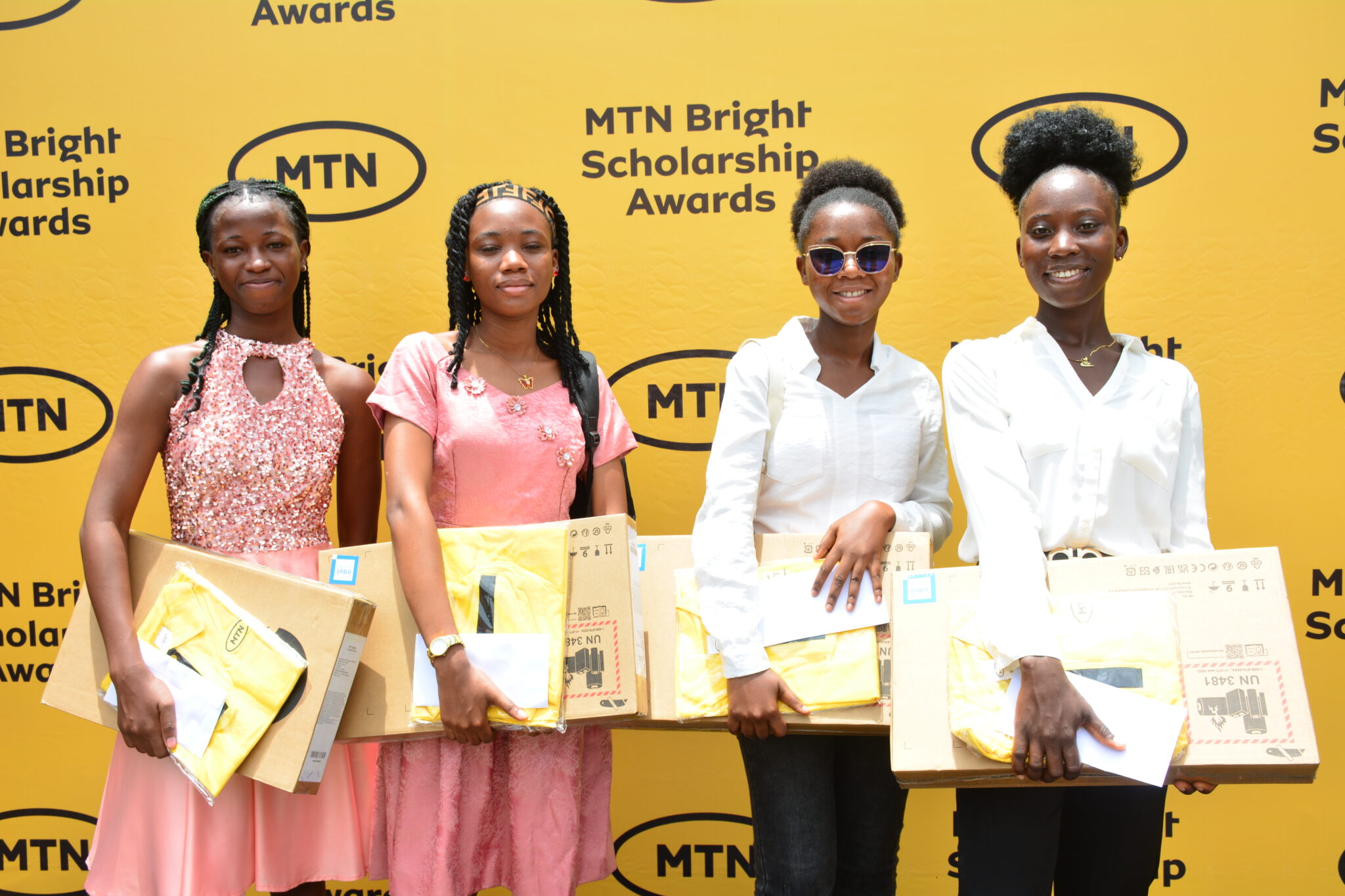 Empowering Ghana bright future: 200 beneficiaries thank MTN Ghana ...