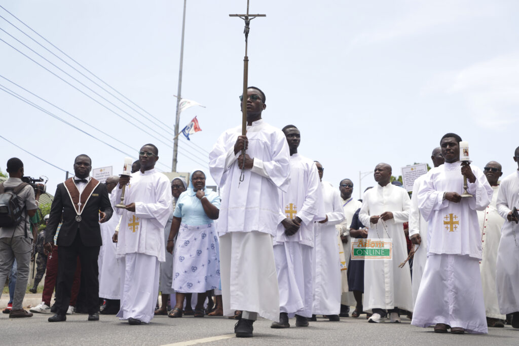 Catholic Archdiocese of Accra's prayer walk against galamsey [ Photos ...