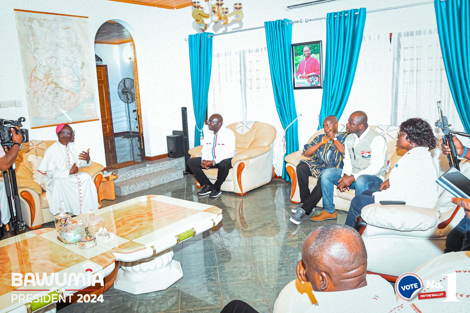 Bawumia reaffirms his commitment to classify the church as development ...