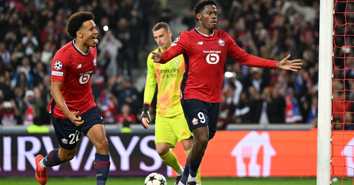 UCL: David hits Lille winner to shock holders Real Madrid - Adomonline.com