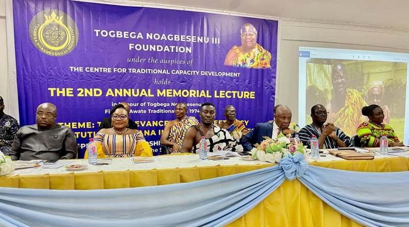 Togbega Noagbesenu III memorial lecture highlights traditional ...