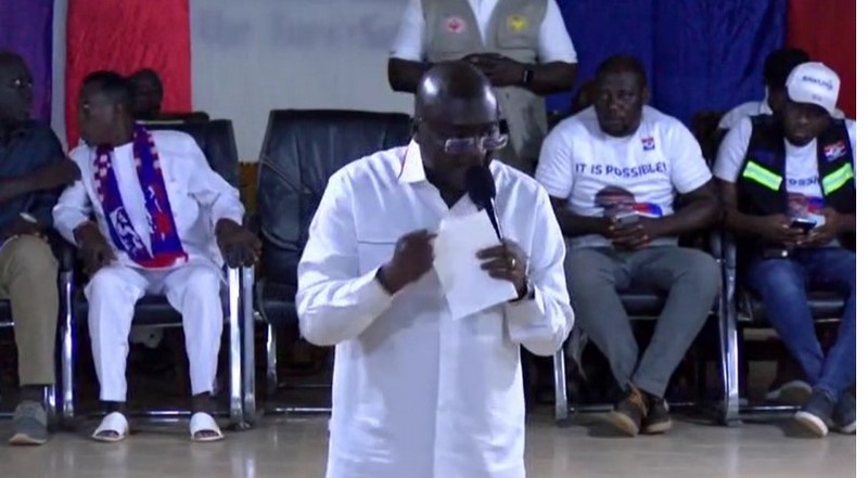 Bawumia urges the people of Guan to have faith in NPP gov't to bring ...