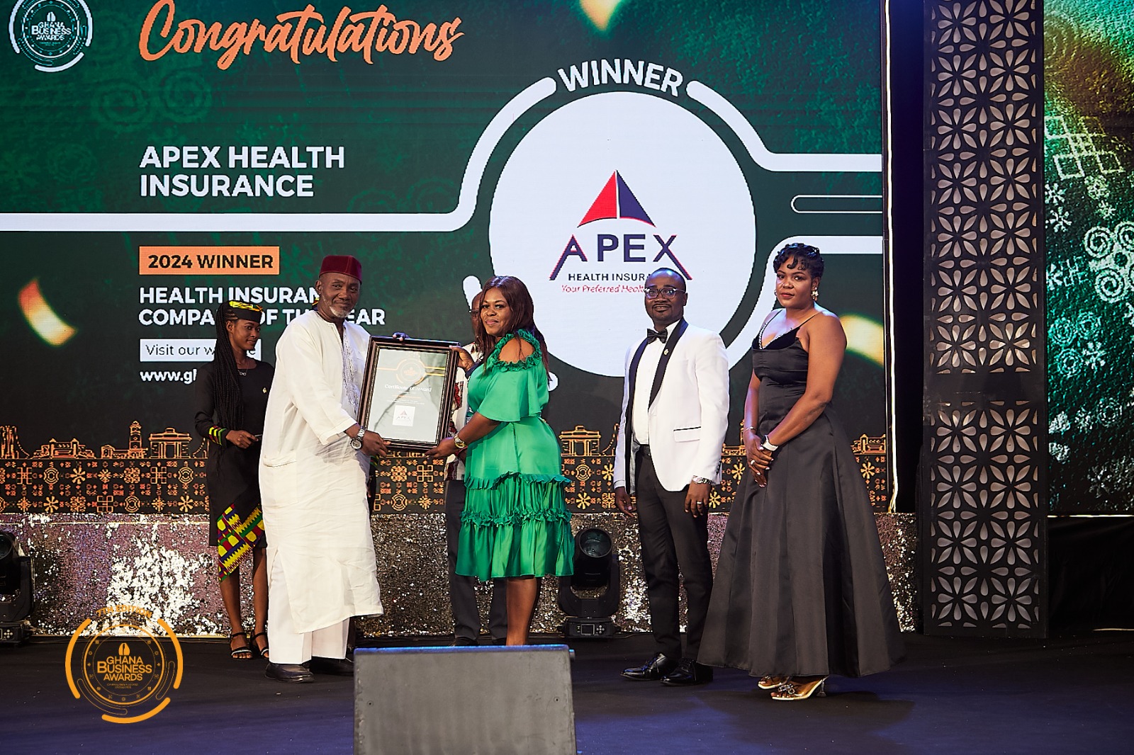 Apex Health Insurance wins big at Ghana Business Awards - Adomonline.com