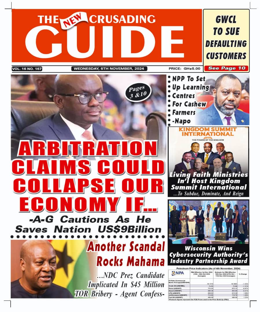 Newspaper headlines: Wednesday, November 6, 2024 - Adomonline.com