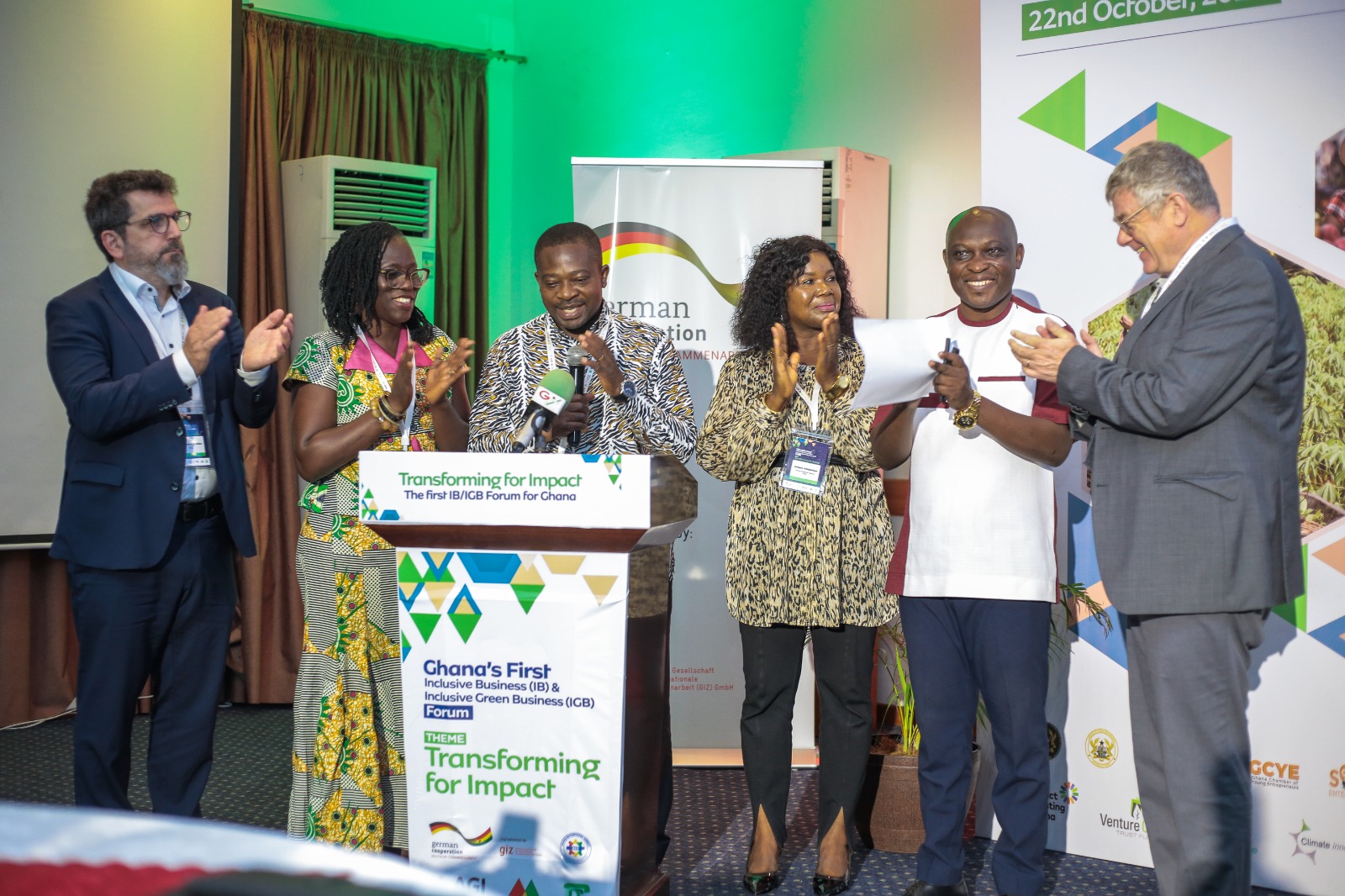 GIZ and partners champion inclusive business and green economy at Ghana ...