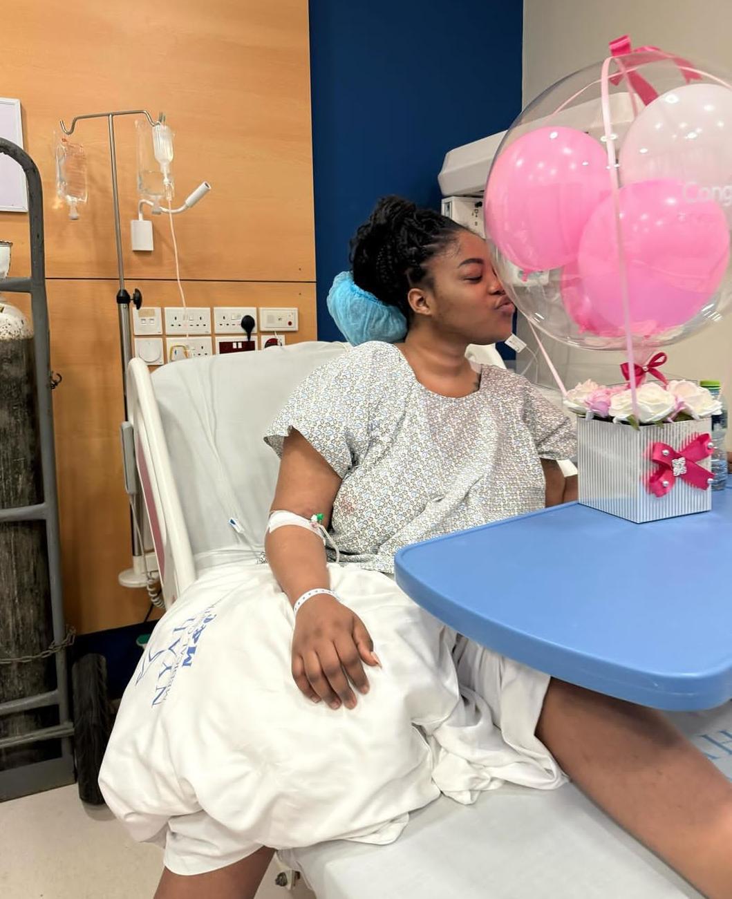 Jubilation as Shatta Wale welcomes baby girl [Photos]