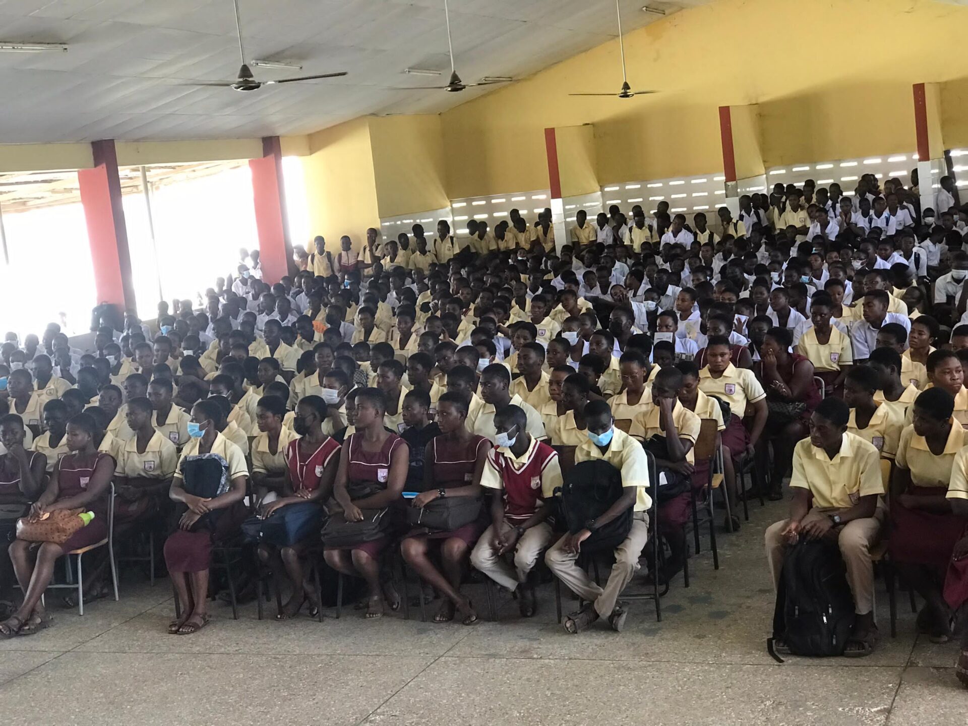 Janet Asana Nabla inspires Kwabenya SHS students to break barriers ...