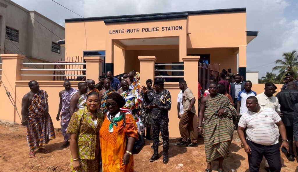 Lente-Wute gets ultramodern police station - Adomonline.com