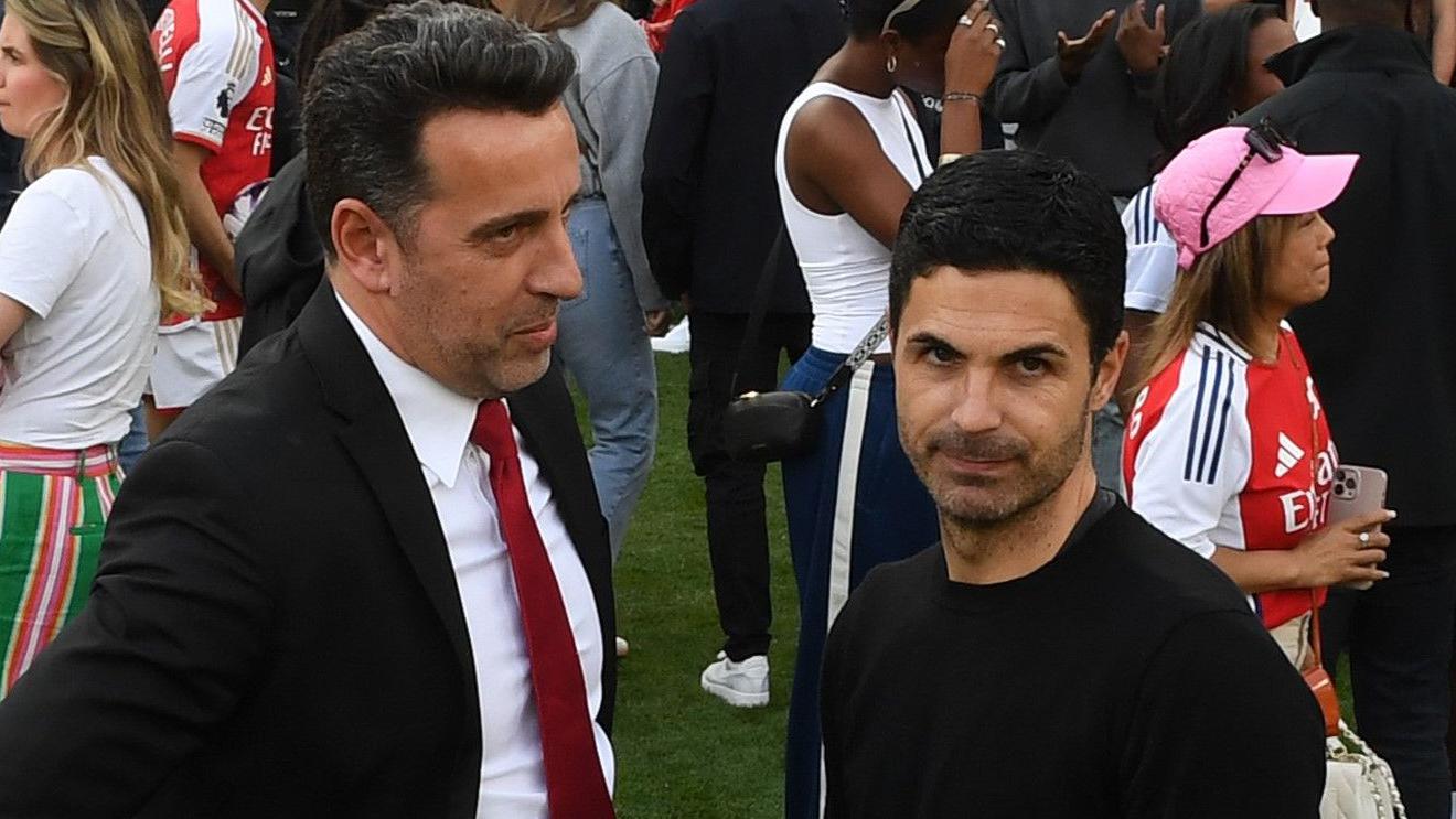 Arsenal vision will continue without Edu - Arteta - Adomonline.com