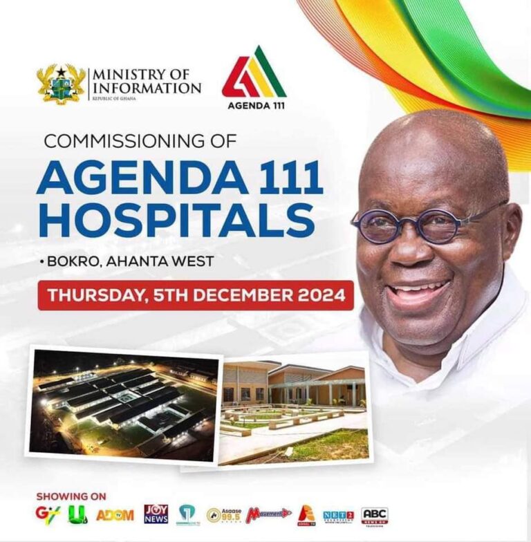 Akufo-Addo to inaugurate hospitals under Agenda 111 today - Adomonline.com